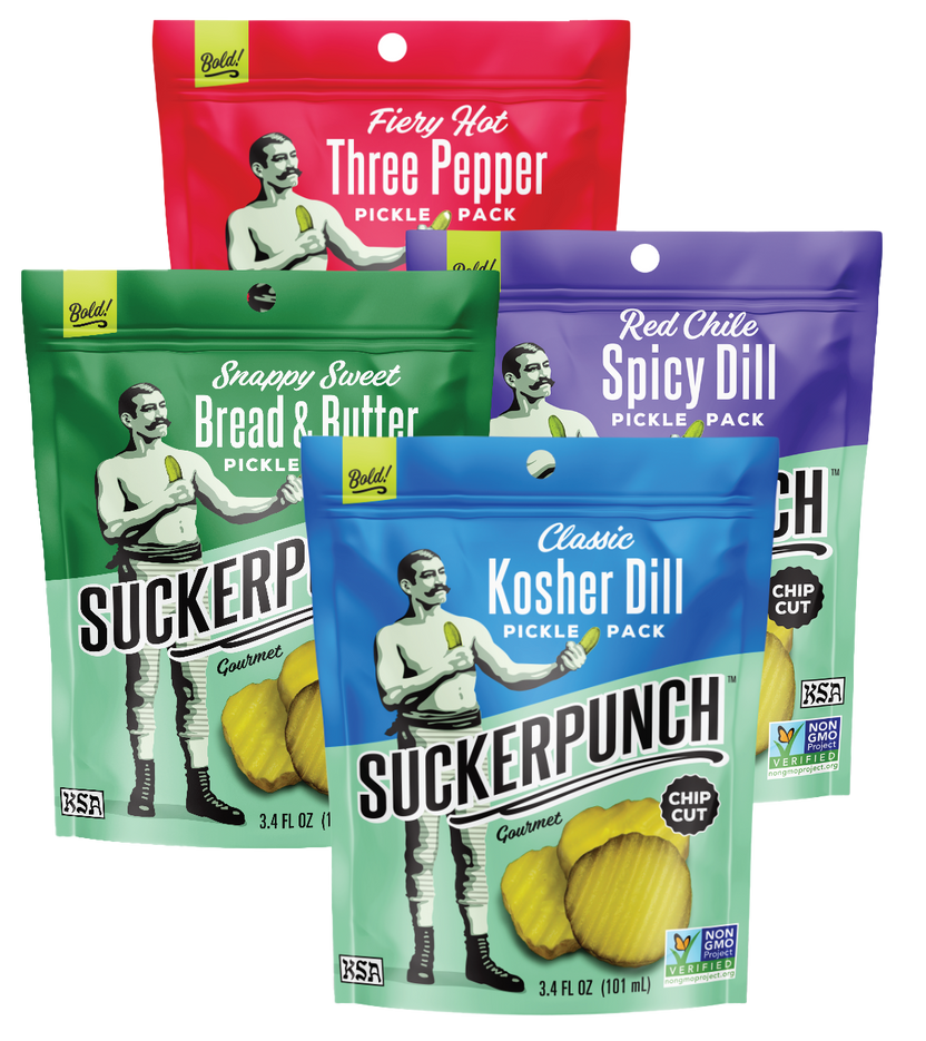 Snack Attack | Mix & Match Pickle Snack Pack Flavors
